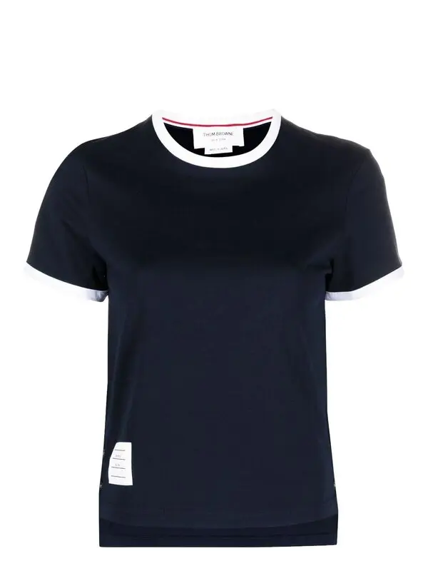 Thom Browne Cotton T-shirt - Blue