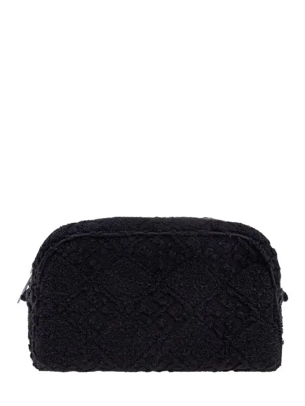 Tory Burch Ella Cotton Pouch - Black