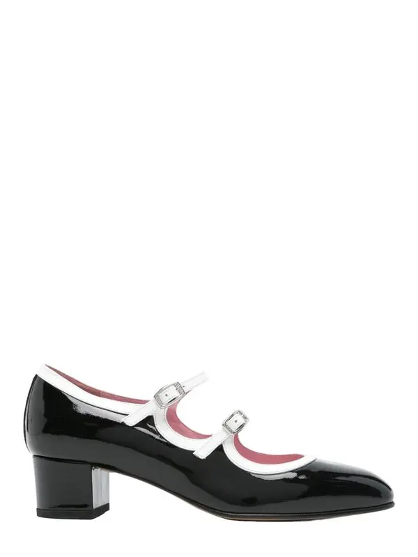 CAREL Patent Leather Pumps - Black