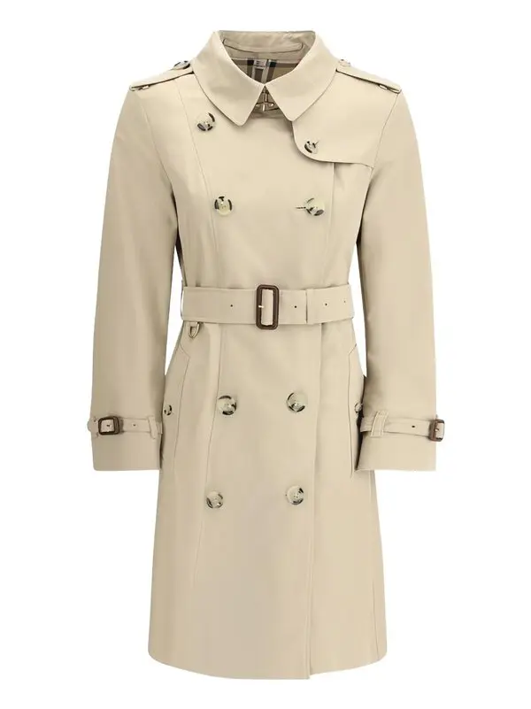 Burberry Chelsea Cotton Trench Coat - Beige