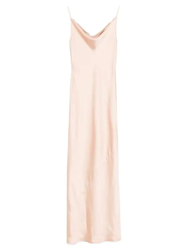 Norma Kamali Maria Slip Gown - Powder
