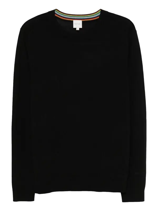 Paul Smith Wool Crewneck Sweater - Black
