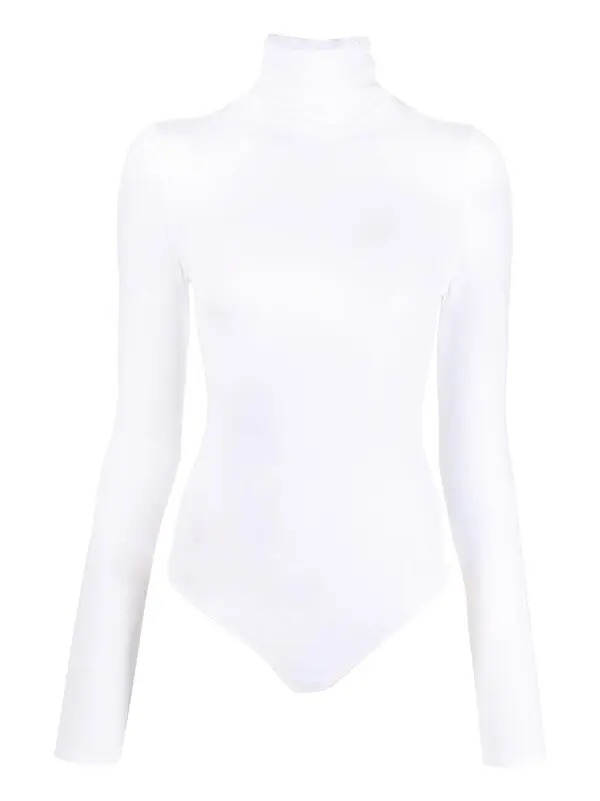 Wolford Colorado Cotton Blend Bodysuit - White