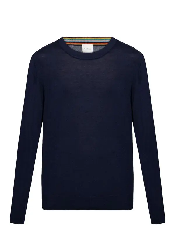 Paul Smith Wool Crewneck Sweater - Blue