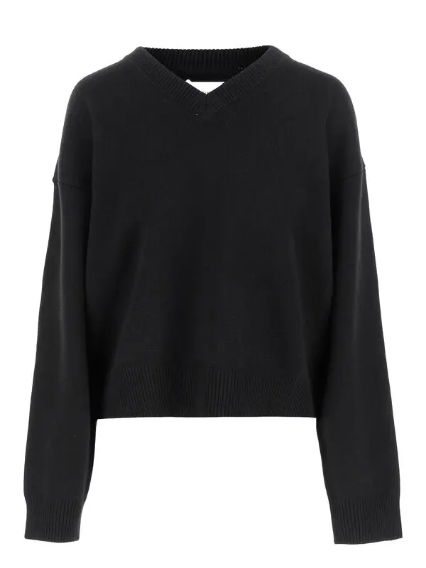 ARMARIUM Cashmere Knit Sweater - Black