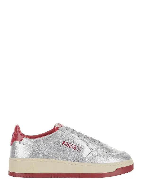 AUTRY Medalist Low Sneakers - Silver