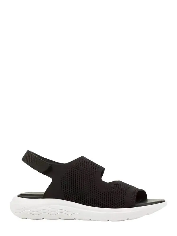 Geox Spherica Slingback Sandals - Black