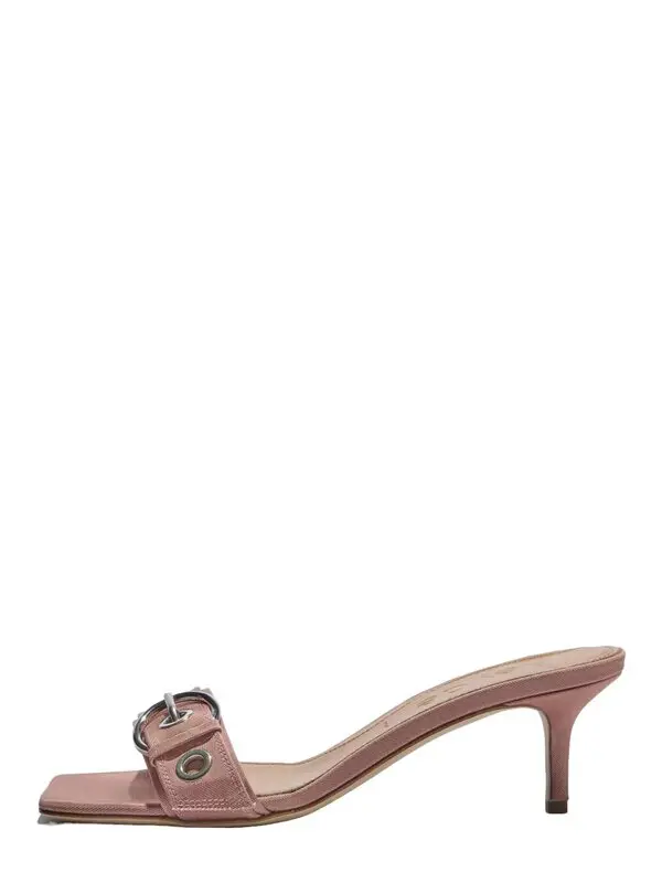 AeydĒ 55mm Ilvy Buckle-detail Sandals - Pink