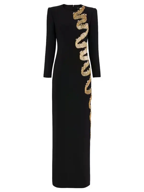 Jenny Packham Liberty Maxi Dress - Black