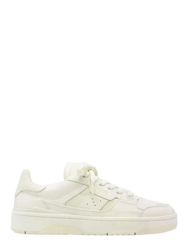 Axel Arigato Clay Panelled Leather Sneakers - White