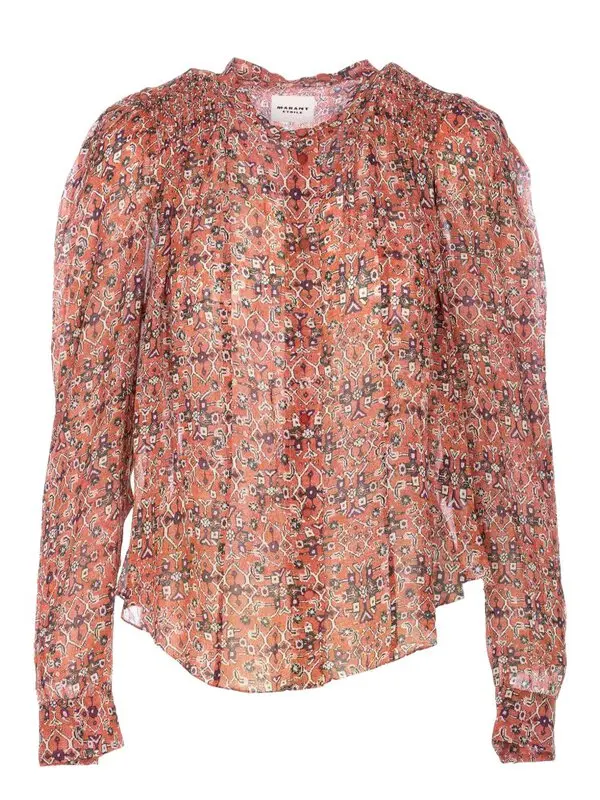 MARANT ETOILE Patterned Shirt - Red