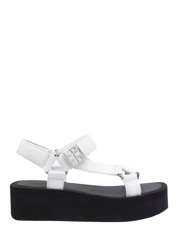 Tory Burch 50mm Platform Sandals - White