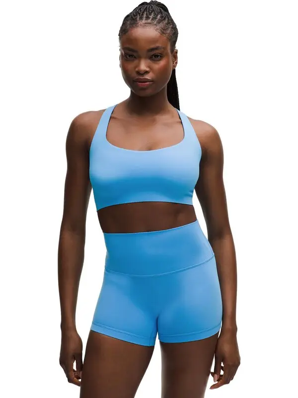 Lululemon Flexyflex Strappy Yoga Bra - Ocean Wave