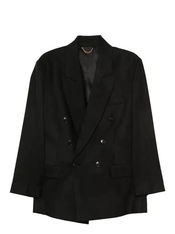 Victoria Beckham Double-breasted Blazer - Black