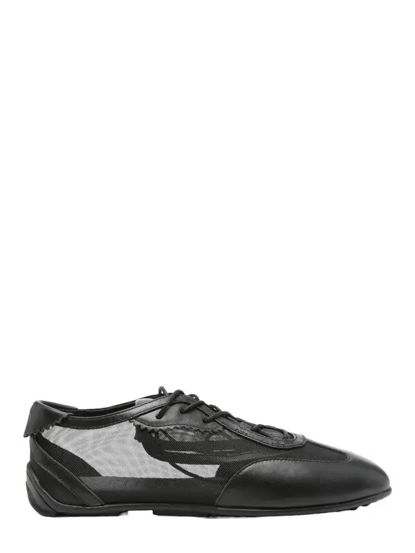 Stine Goya Lace-up Sneakers - Black