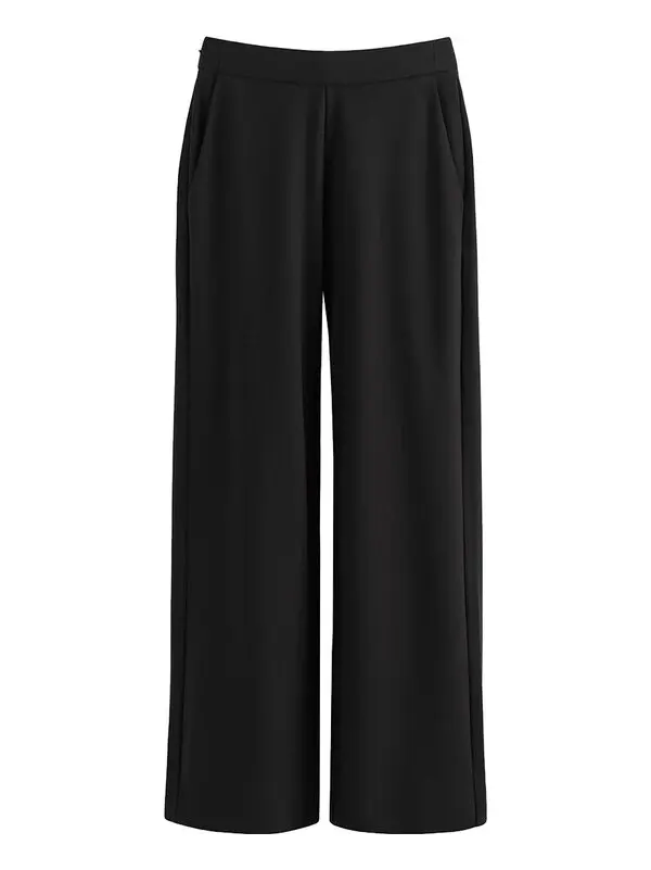 Cuyana Ponte Classic Pant - Black