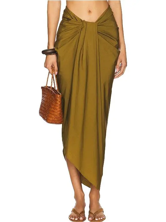 A.L.C. Rhodes Wrap Skirt - Hazel