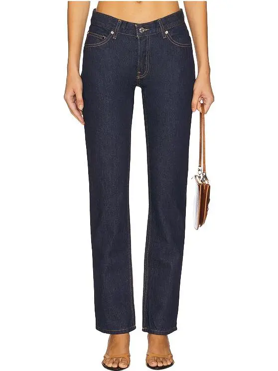 EB DENIM Low Rise Straight - Havana Night