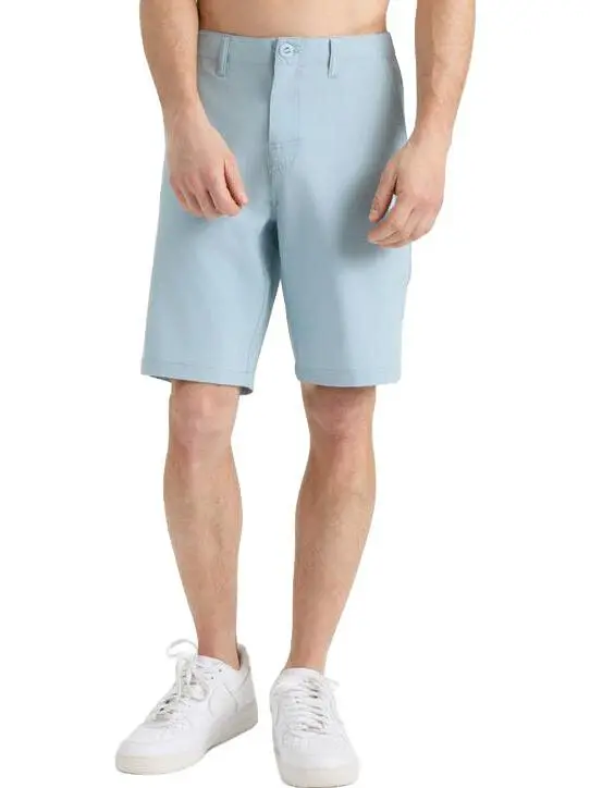 SALT LIFE Transition Hybrid Boardshorts - Blue Fog
