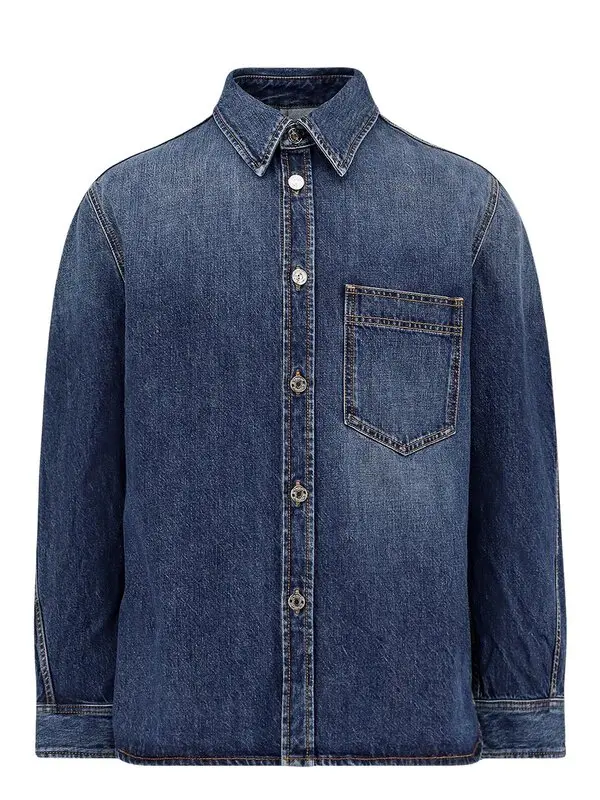 Givenchy Overshirt Denim Shirt - Blue