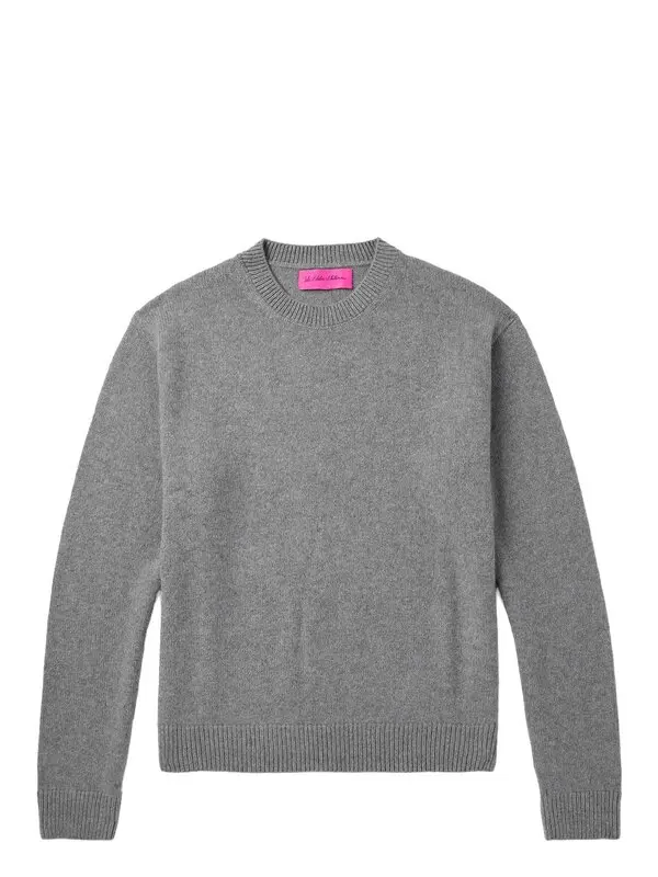 THE ELDER STATESMAN Cashmere Sweater - Gray