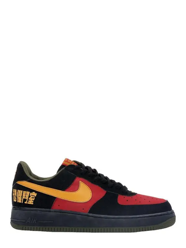 Nike Force 1 Low Chamber Of Fear Fearless Warrior - Black/golf Leaf/sport Red