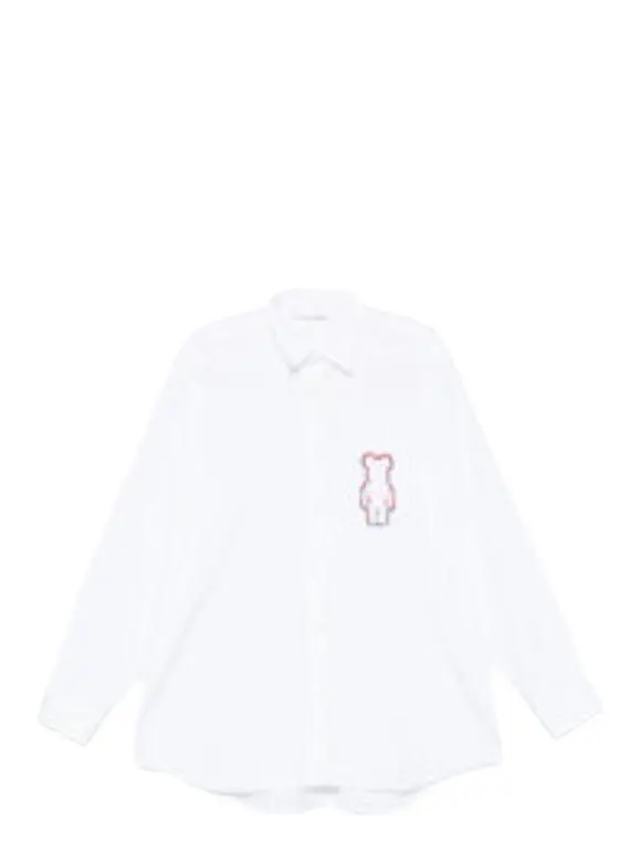 Comme Des Garçons Woven Shirt - Cobblestone Heather