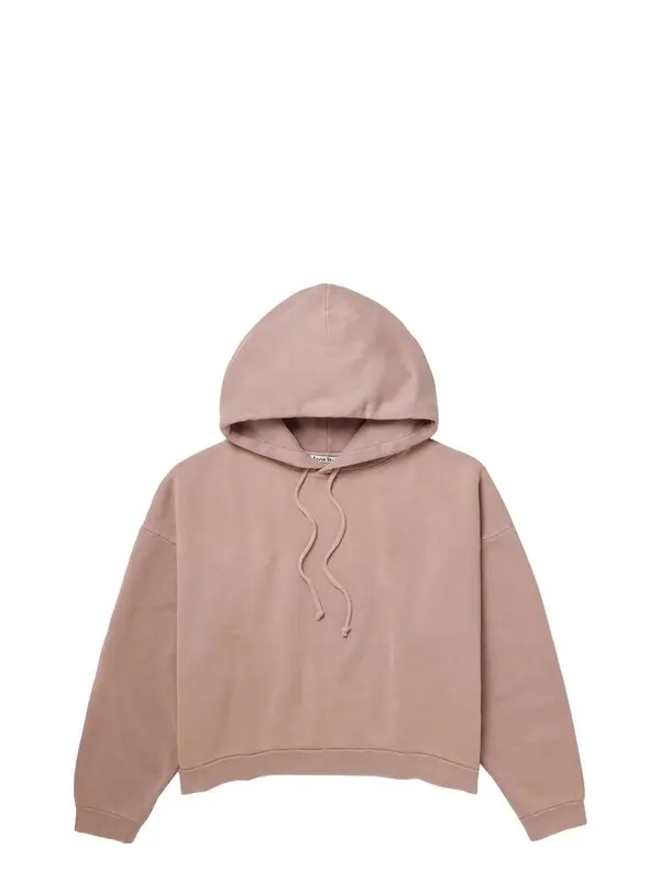 Acne Studios Cotton-jersey Hoodie - Purple