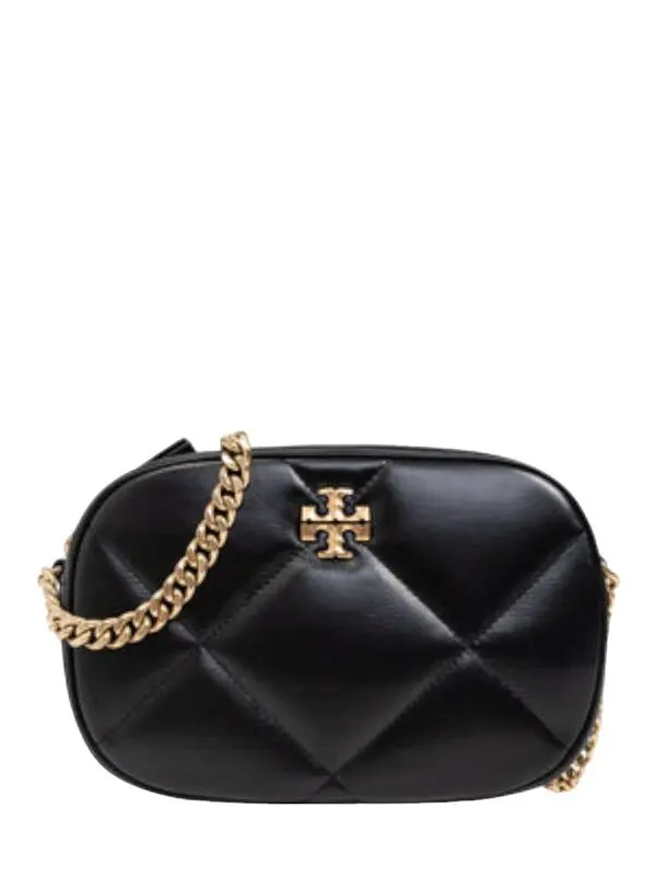 Tory Burch Kira Diamond Quilt Camera Bag - Black