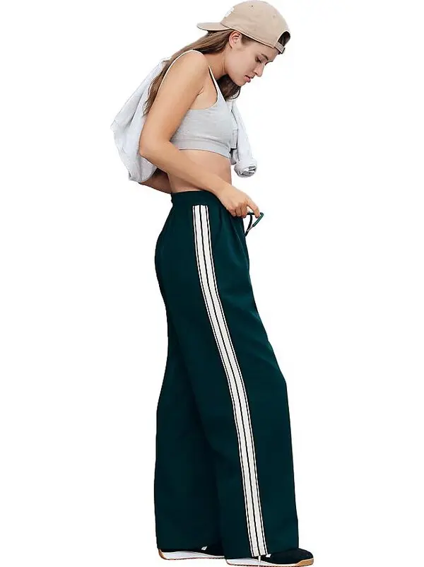 BISHOP + YOUNG Ford Tie-front Track Pants - Dark Green