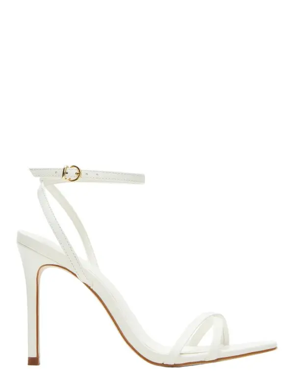 Steve Madden Leather Sandal - White