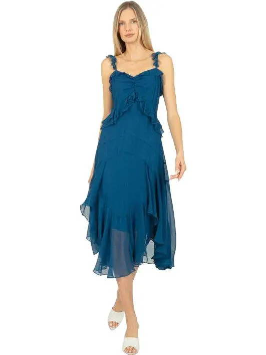SECRET PON-PON Inessa Midi Dress - Deep Blue Sea