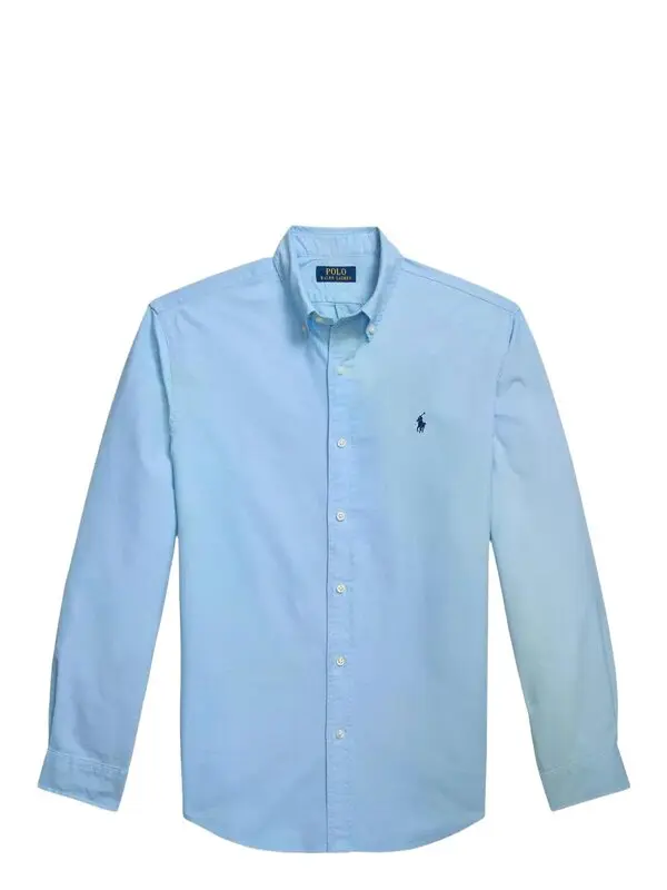 Polo Ralph Lauren Garment-dyed Oxford Shirt - Blue