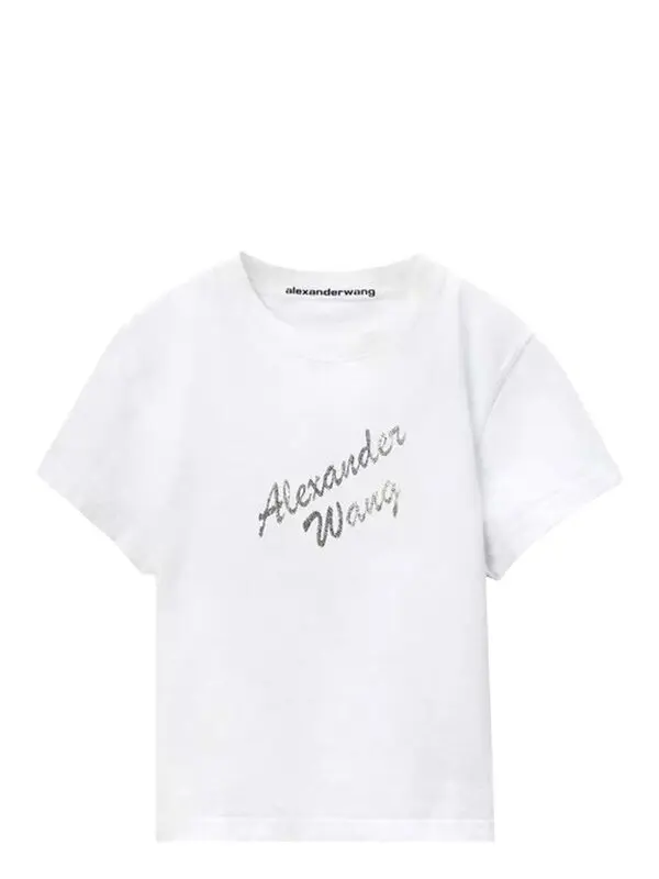 Alexander Wang Shrunken T-shirt - White