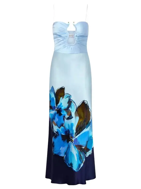Rebecca Vallance Cyran Midi Dress - Blue