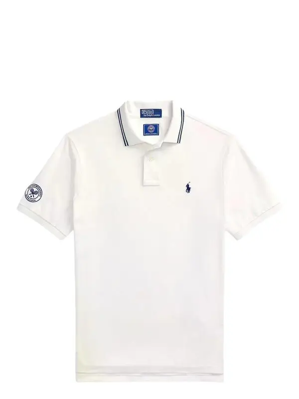 Polo Ralph Lauren X Wimbeldon Cotton Polo Shirt - White