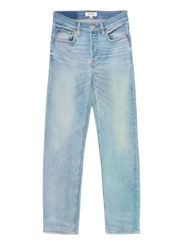RE/DONE Stove Pipe Jeans - Blue