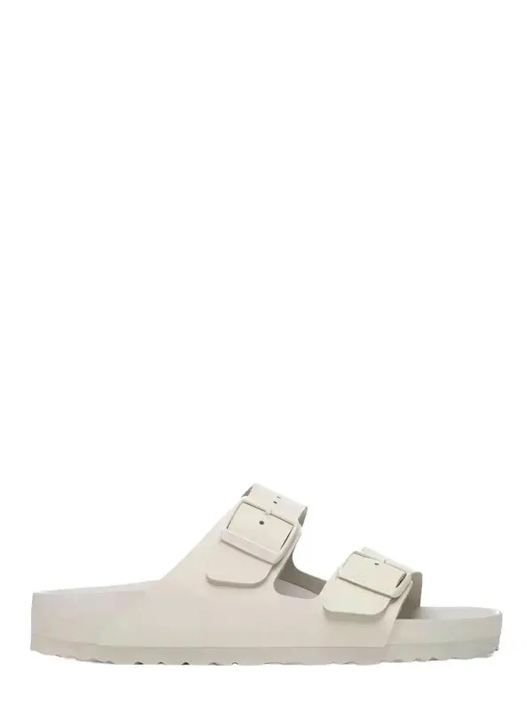 BIRKENSTOCK Arizona Buckled Sandals - Eggshell