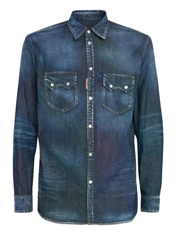 Dsquared2 Relax Dan Shirt - Blue