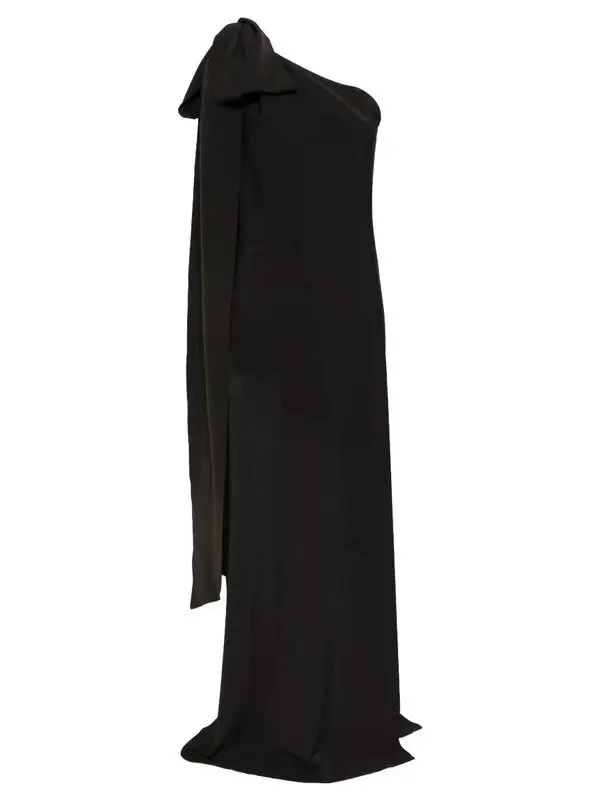 ATU BODY COUTURE One-shoulder Maxi Dress - Black