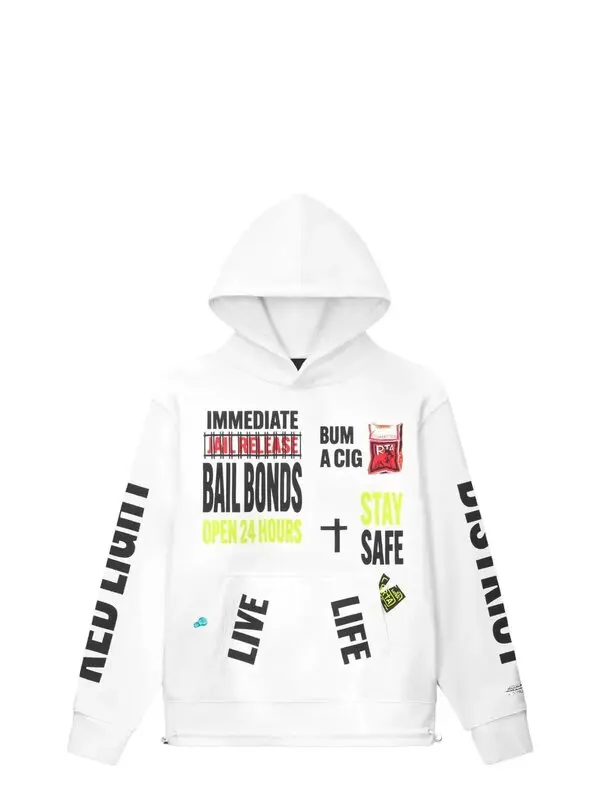 RtA Jordan Underground Hoodie - White