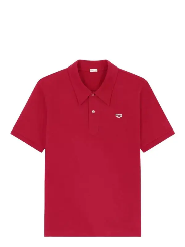 FURSAC Logo-embroidered Polo Shirt - Red