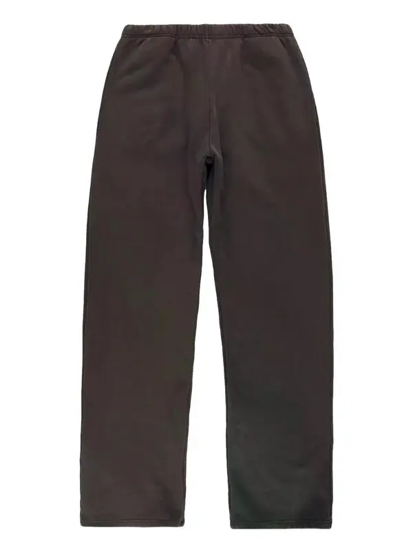 LES TIEN Elastic-waistband Track Pants - Brown
