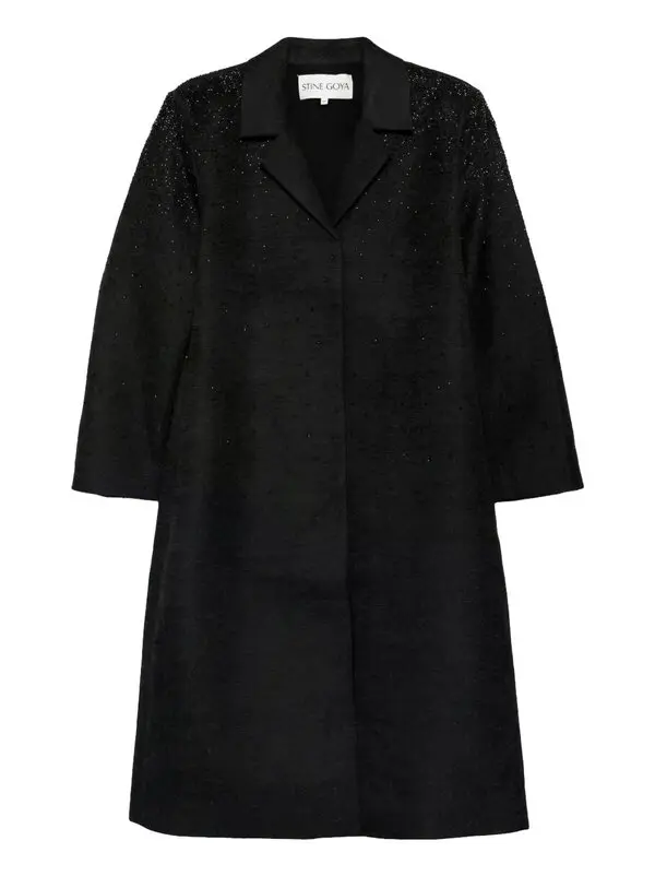 Stine Goya Embellished Coat - Black
