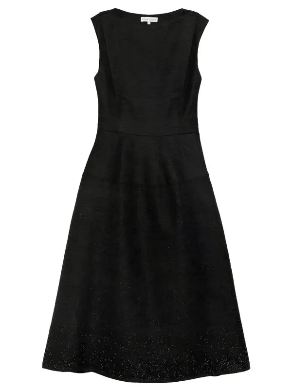 Stine Goya Bead-embellished A-line Dress - Black
