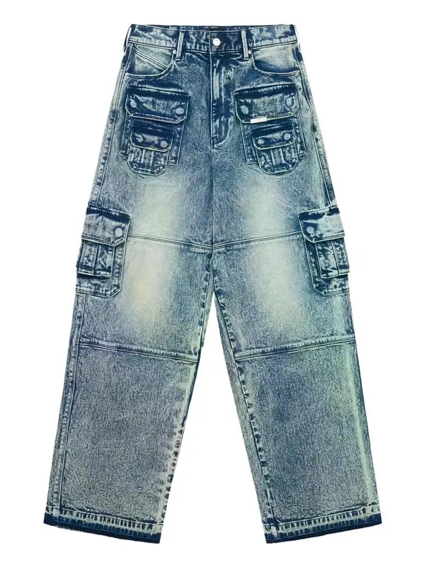 RtA Roman Cargo Jeans - Blue