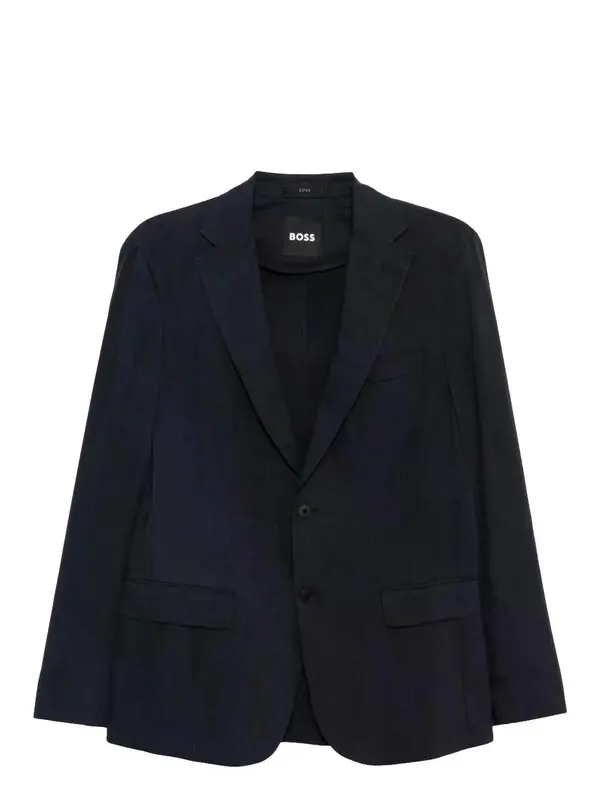 BOSS Single-breasted Blazer - Blue