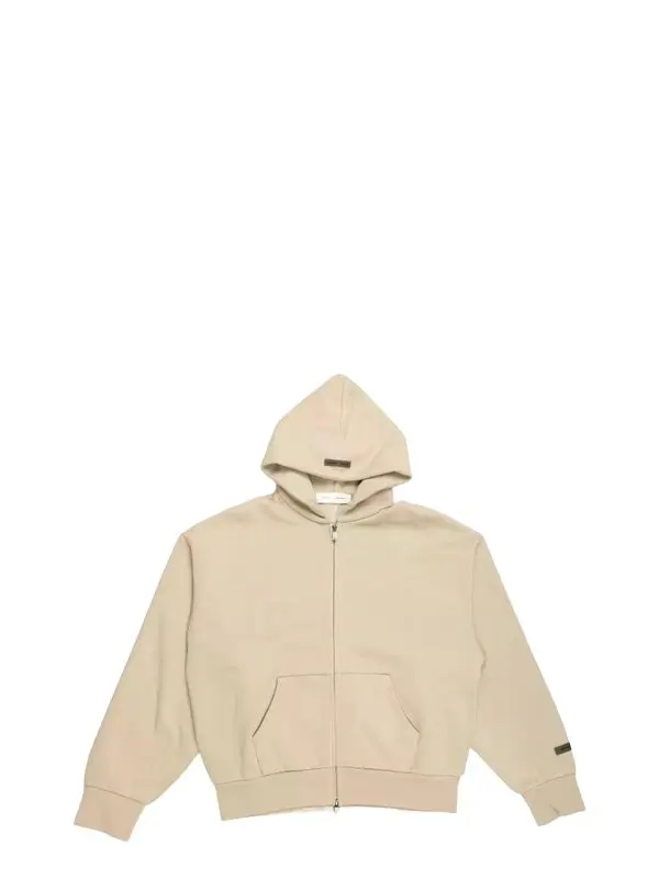Fear Of God Zip-up Fleece Hoodie - Neutrals