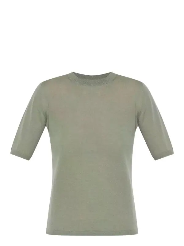 Max Mara Short-sleeved Top - Green