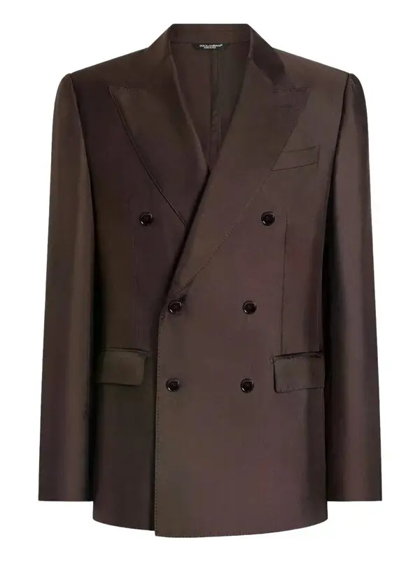Dolce & Gabbana Sicilia Blazer - Brown